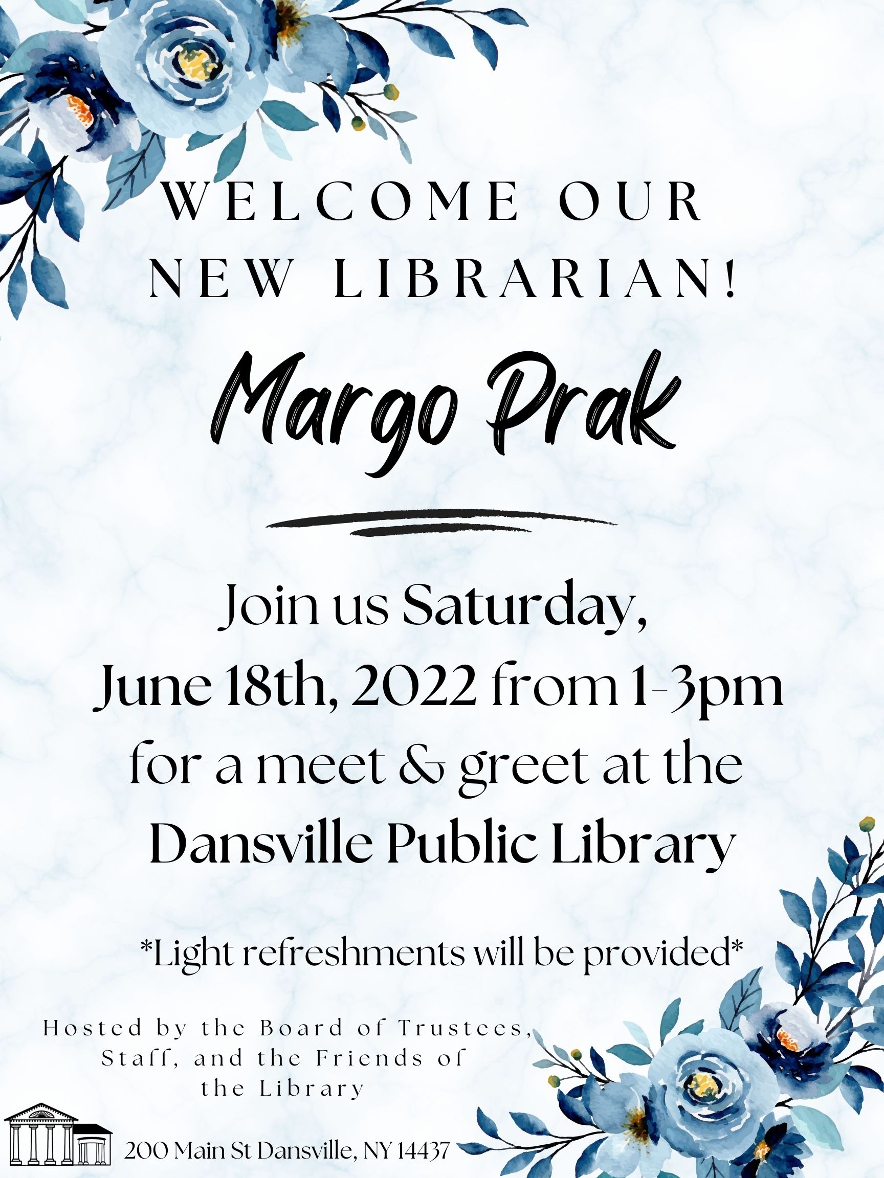 Meet & Greet @ Dansville Public Library – Dansville Public Library
